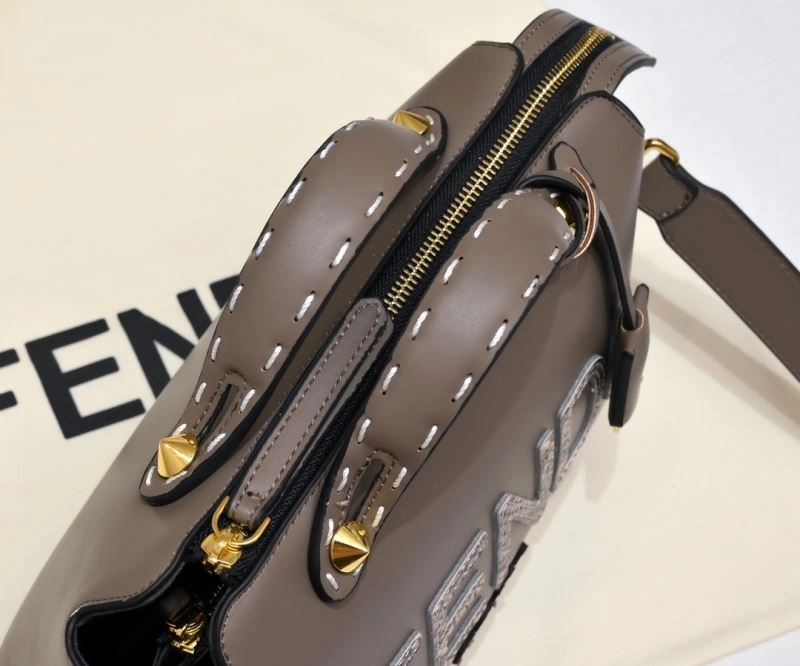 Brand-authenticated Fendi Satchel Bags