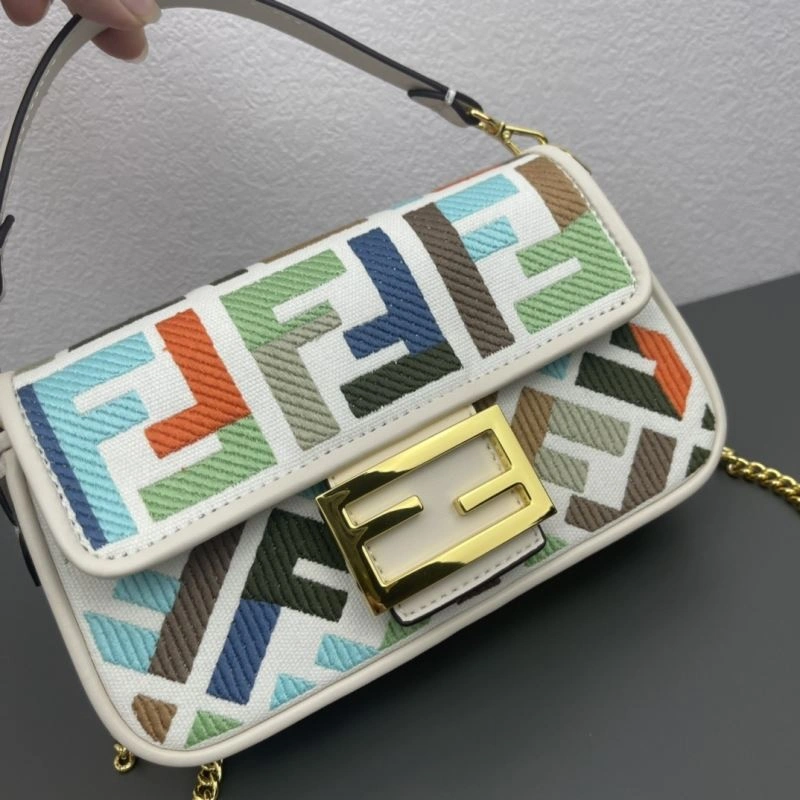 Brand-authenticated Fendi Satchel Bags
