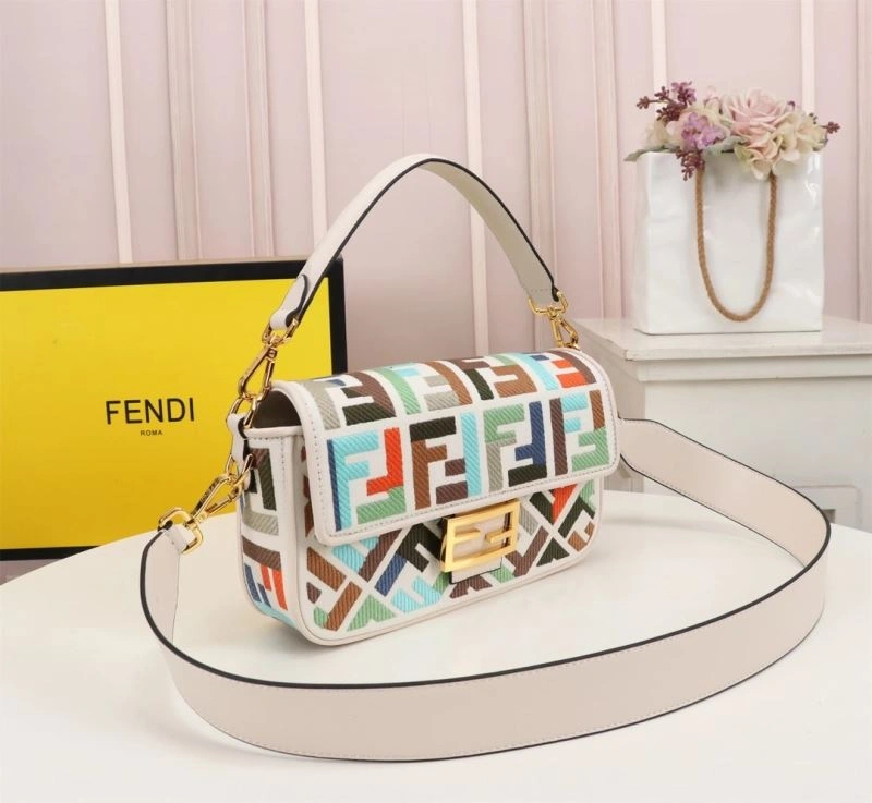 Brand-authenticated Fendi Satchel Bags