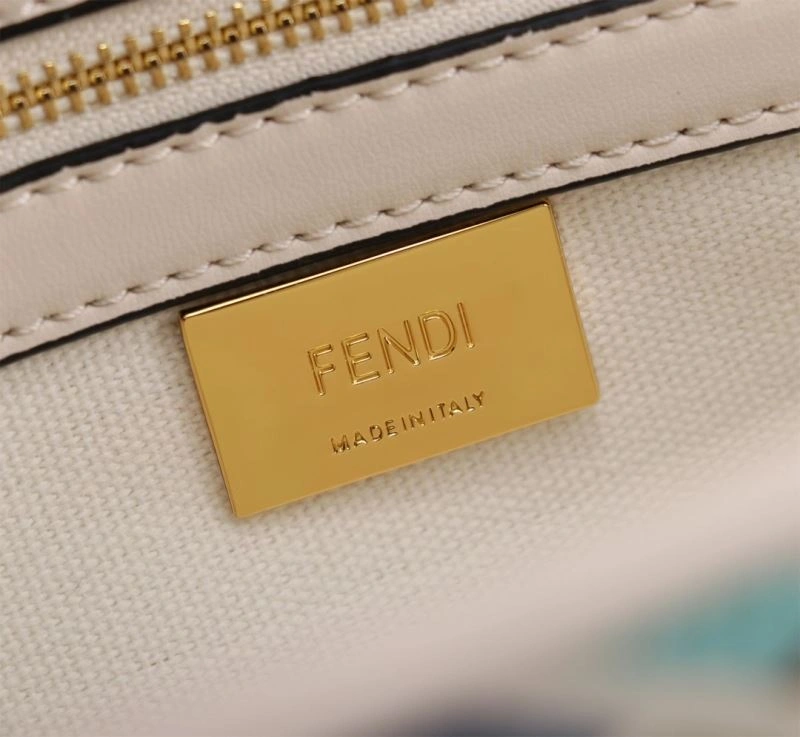 Brand-authenticated Fendi Satchel Bags