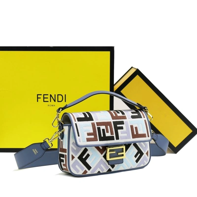 Brand-authenticated Fendi Satchel Bags