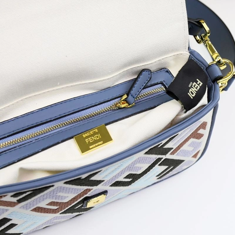 Brand-authenticated Fendi Satchel Bags