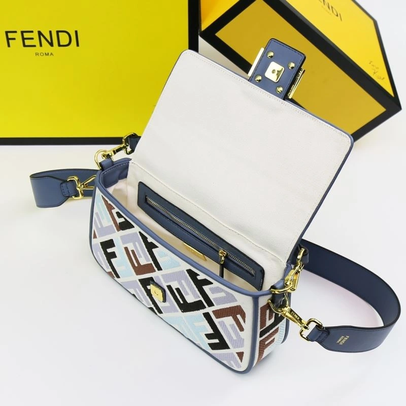 Brand-authenticated Fendi Satchel Bags