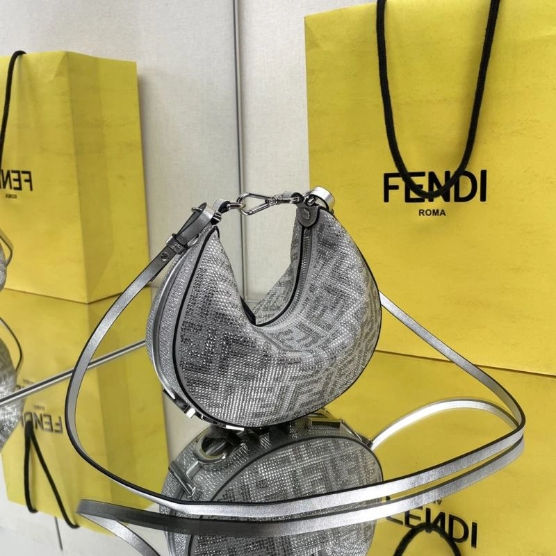 Brand-authenticated Fendi Satchel Bags