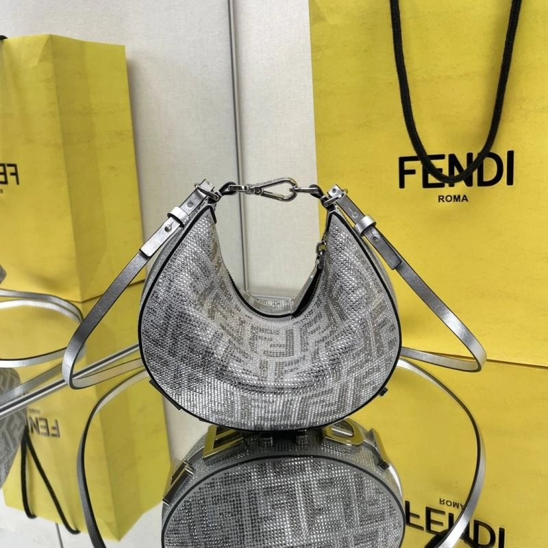 Brand-authenticated Fendi Satchel Bags