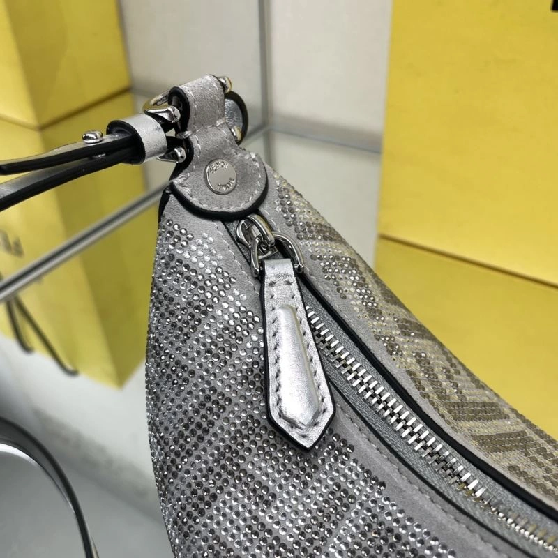Brand-authenticated Fendi Satchel Bags
