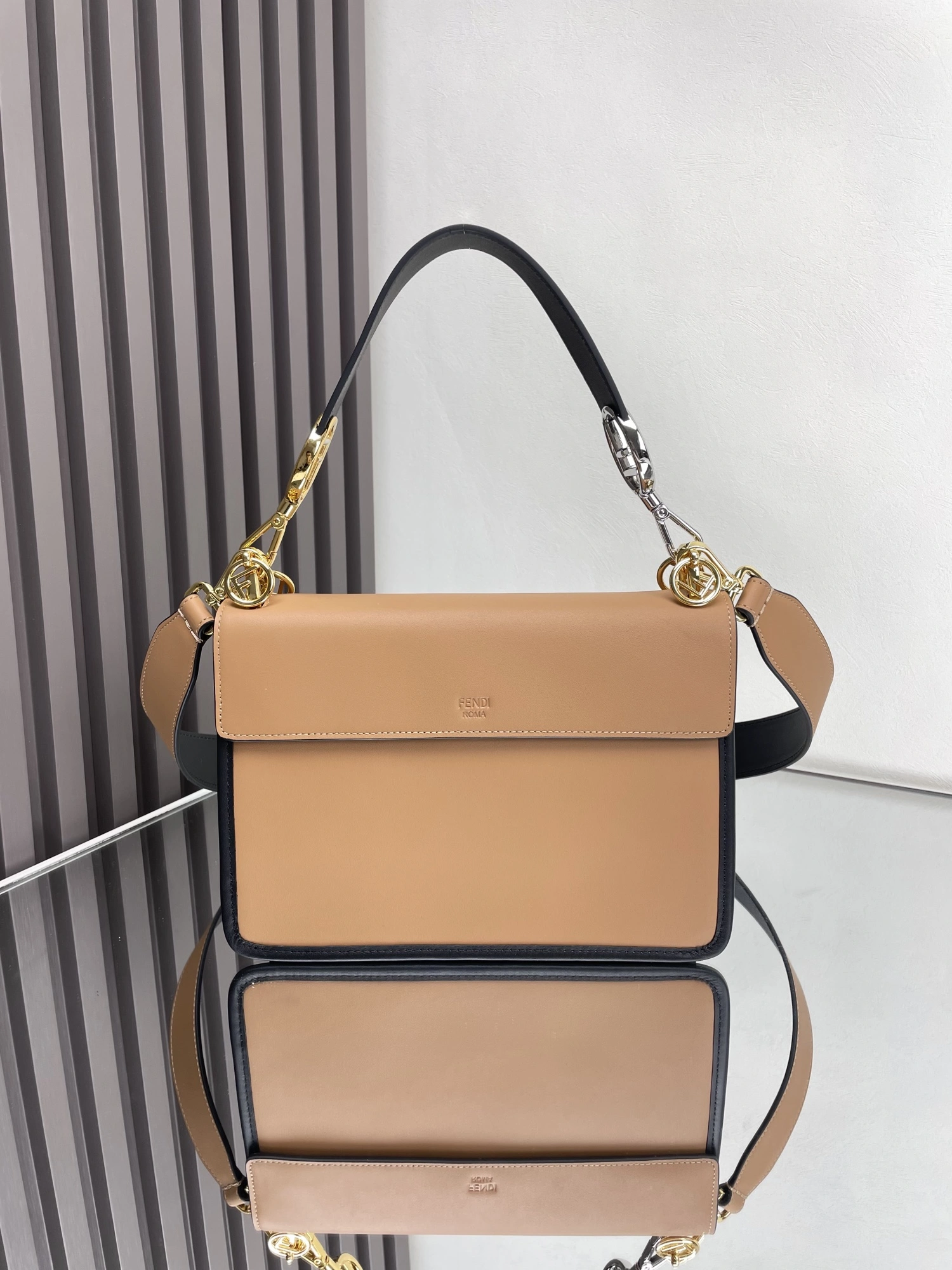 Brand-authenticated Fendi Satchel Bags