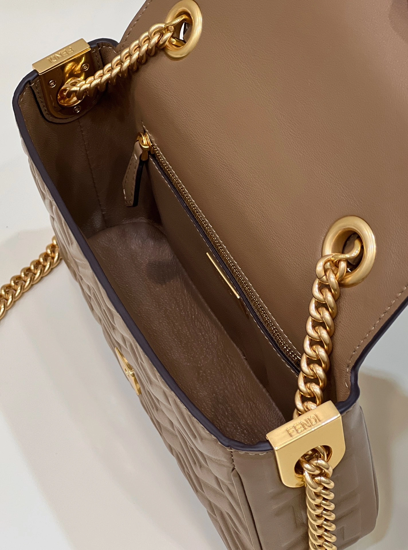 Brand-authenticated Fendi Satchel Bags
