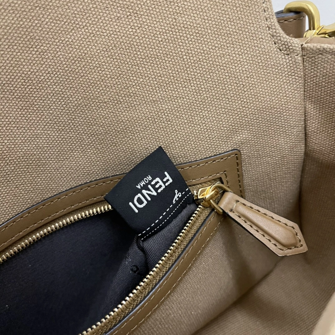 Brand-authenticated Fendi Satchel Bags