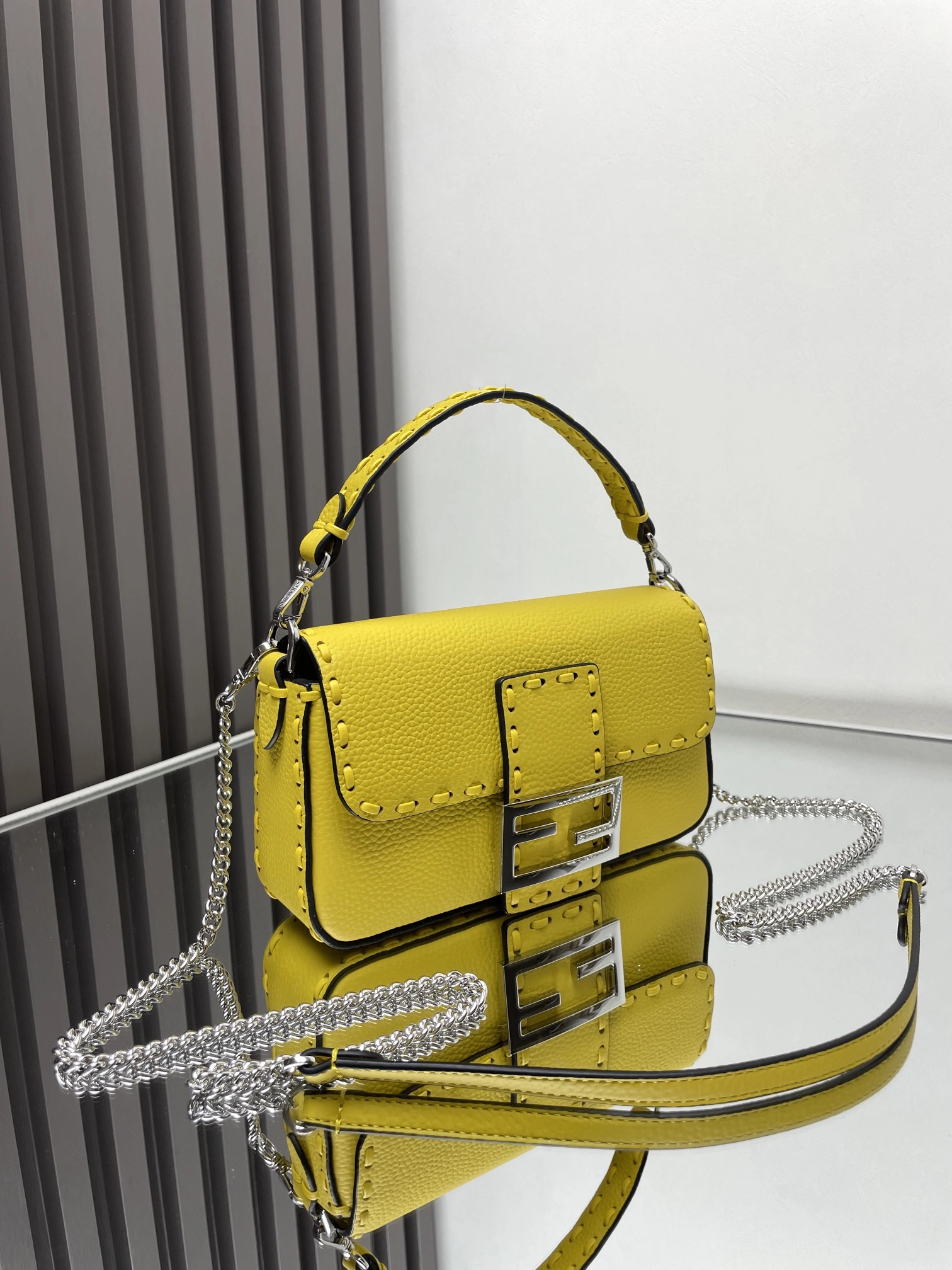 Brand-authenticated Fendi Satchel Bags