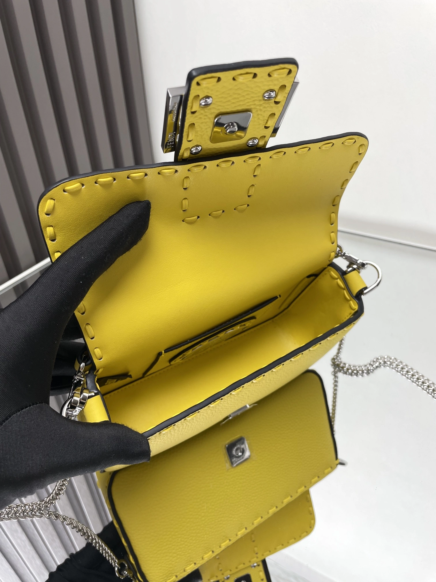 Brand-authenticated Fendi Satchel Bags
