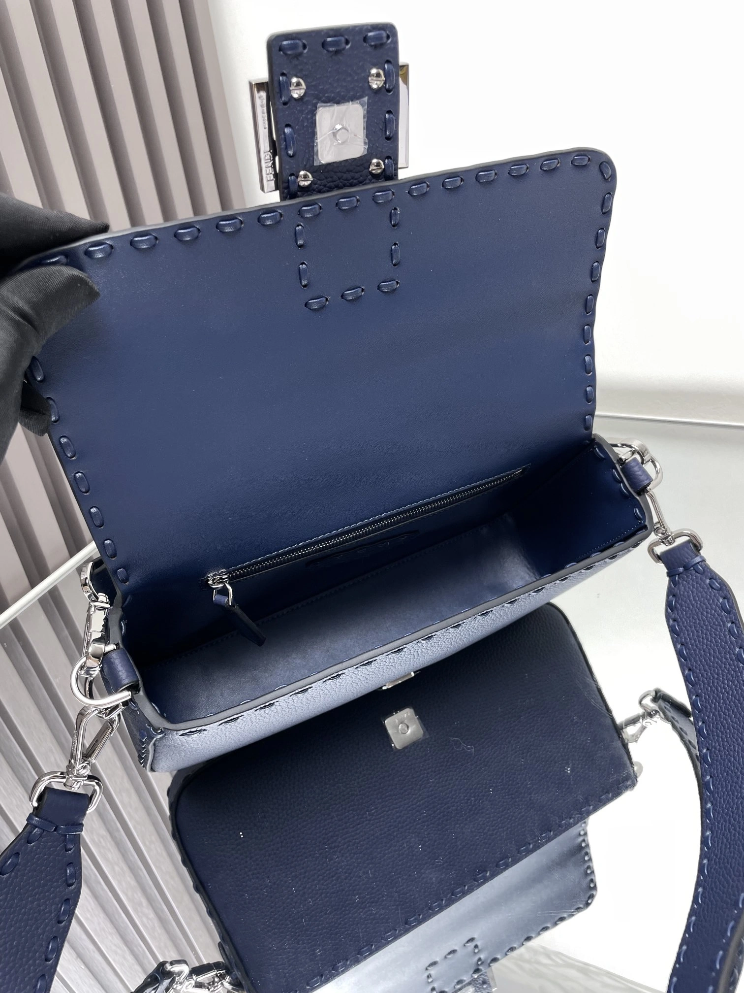 Brand-authenticated Fendi Satchel Bags