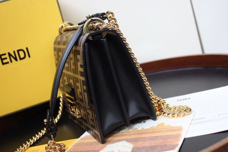 Brand-authenticated Fendi Satchel Bags