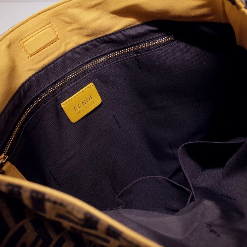 Brand-authenticated Fendi Satchel Bags