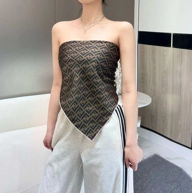Brand-authenticated Fendi Scarf