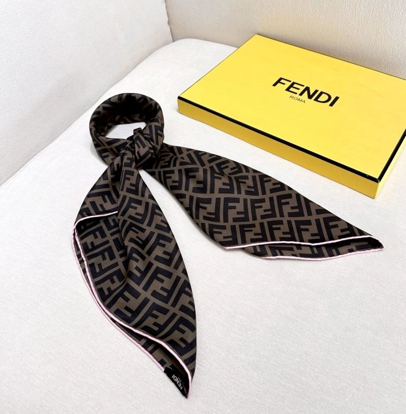 Brand-authenticated Fendi Scarf