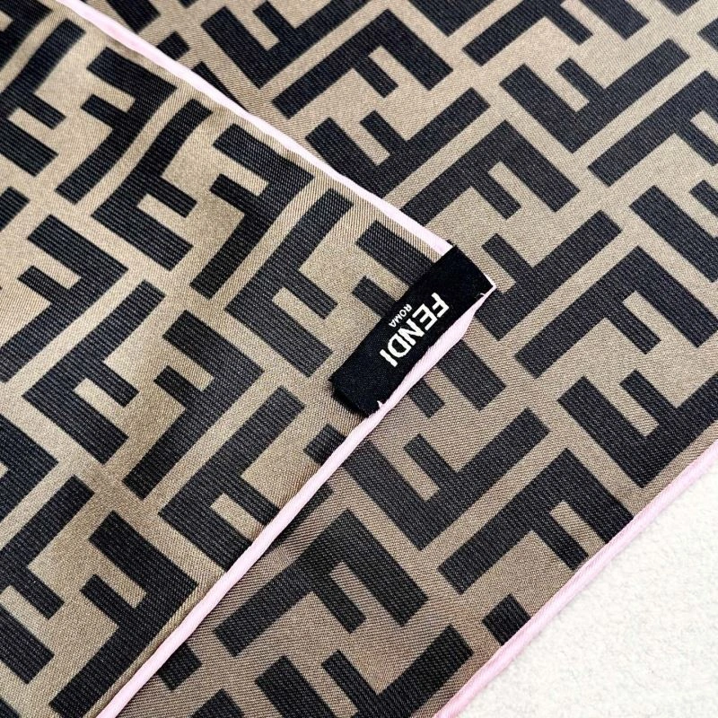 Brand-authenticated Fendi Scarf