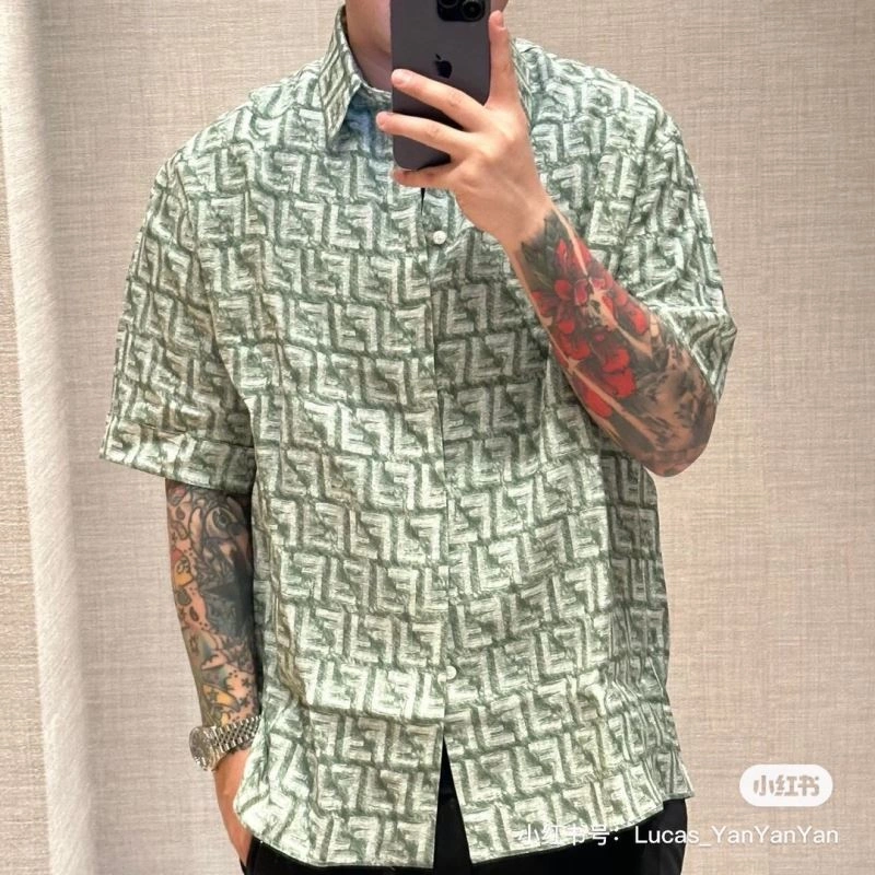Brand-authenticated Fendi Shirts