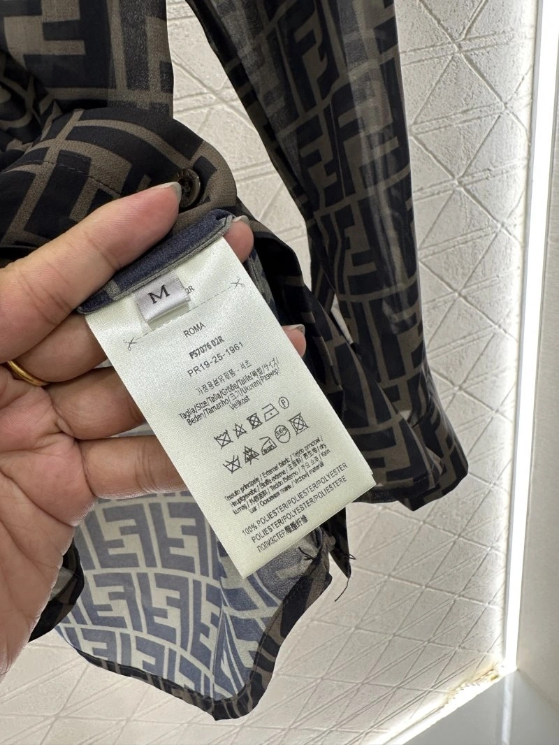1:1 copy Fendi Shirts