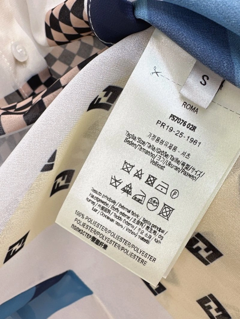Accurate model Fendi Shirts
