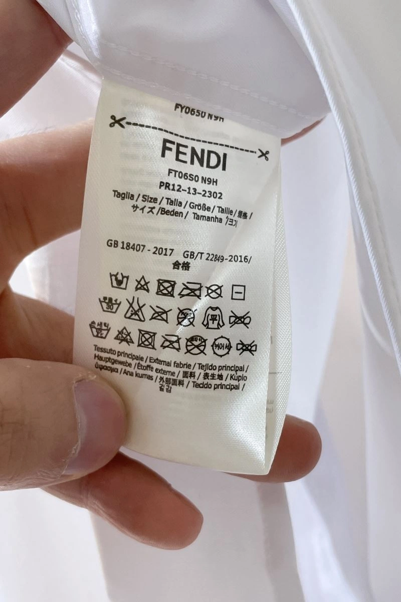 Brand-authenticated Fendi Shirts