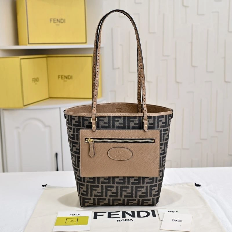 Brand-authenticated Fendi Shopping Bags