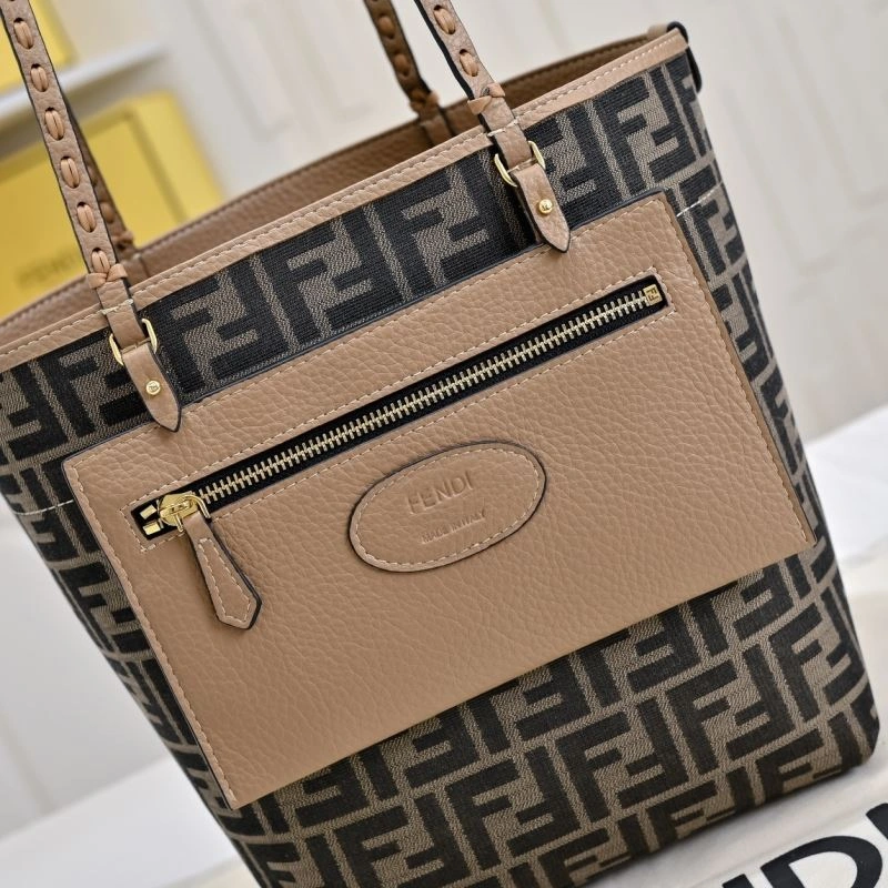 Brand-authenticated Fendi Shopping Bags