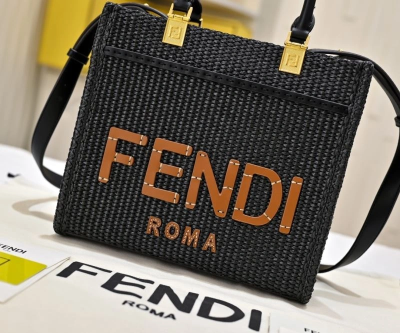 Brand-authenticated Fendi Shopping Bags