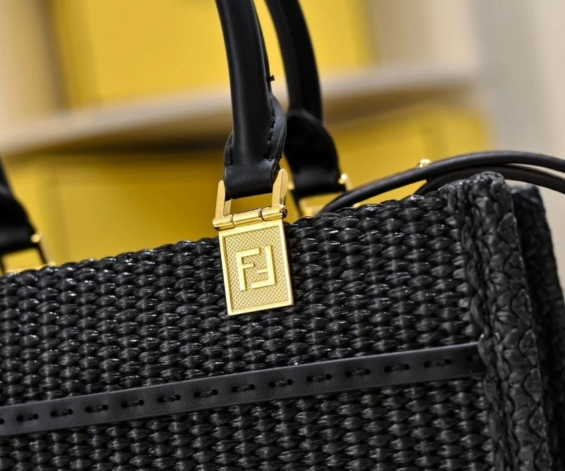 Brand-authenticated Fendi Shopping Bags