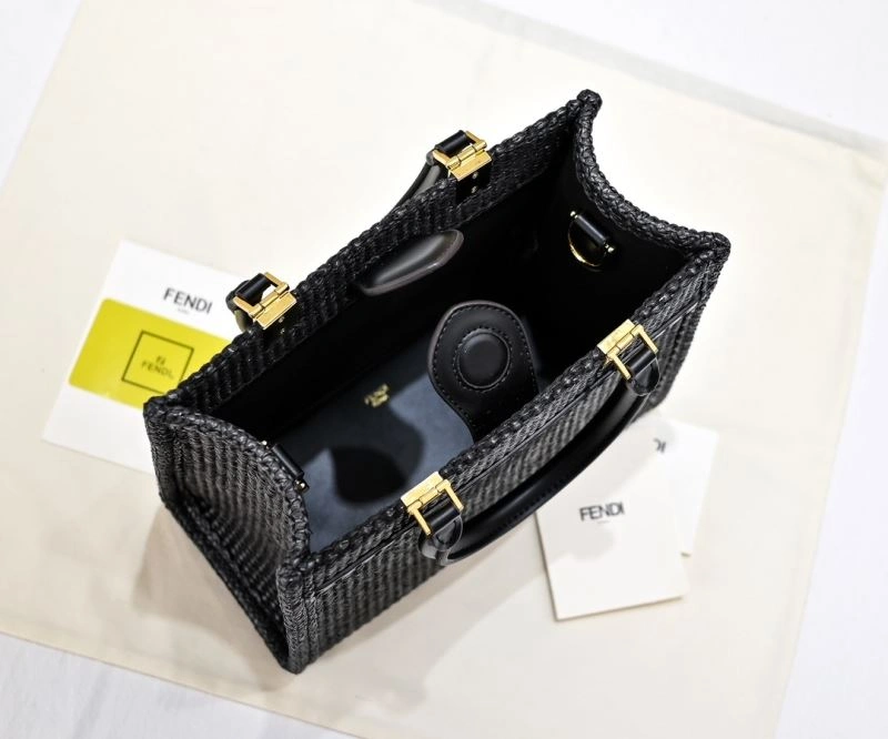 Brand-authenticated Fendi Shopping Bags