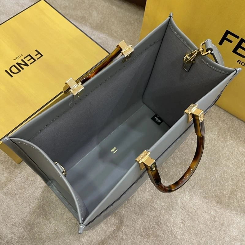 Brand-authenticated Fendi Shopping Bags