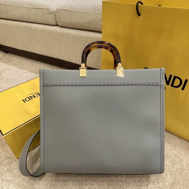 Brand-authenticated Fendi Shopping Bags