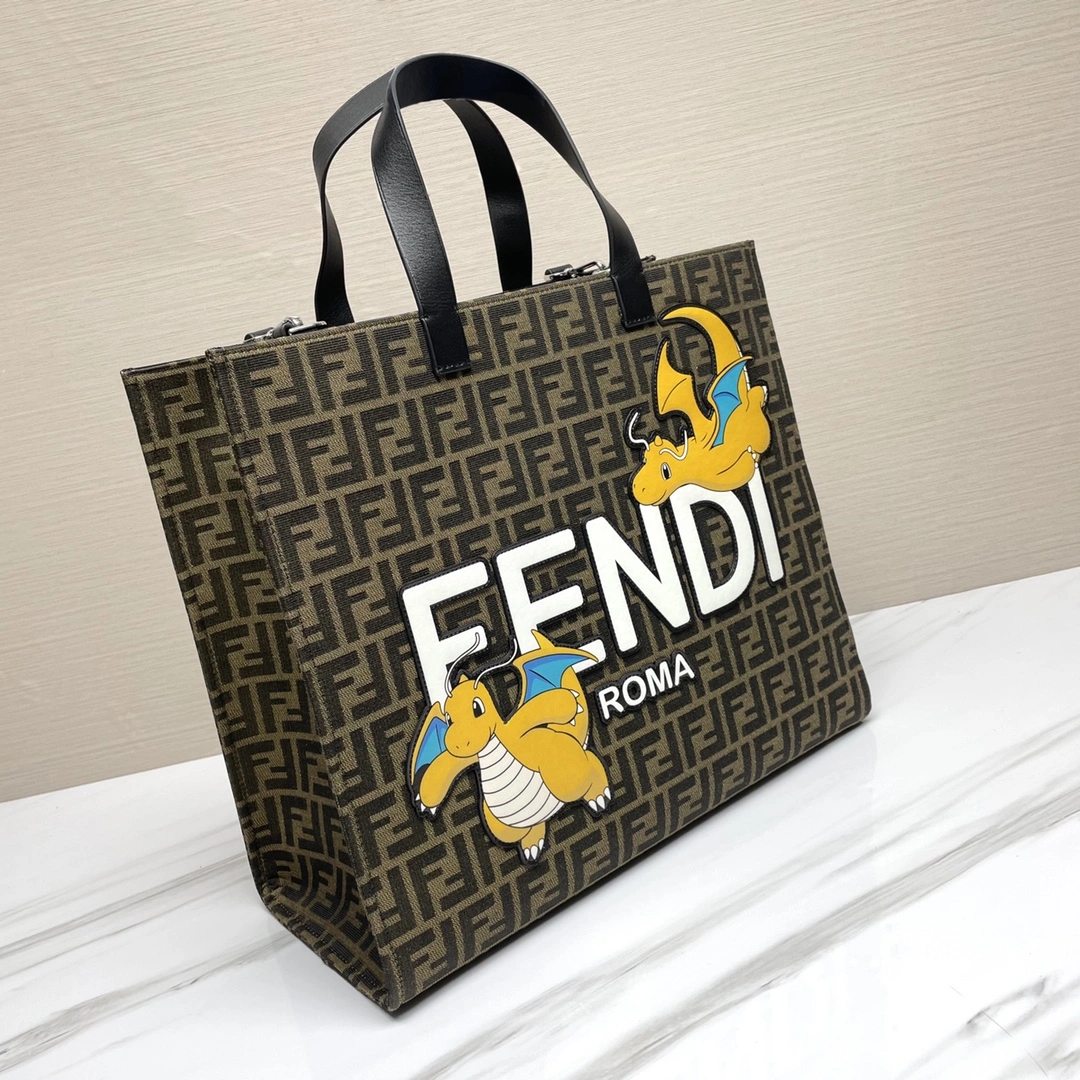 Authentic Fendi Shopping Bags