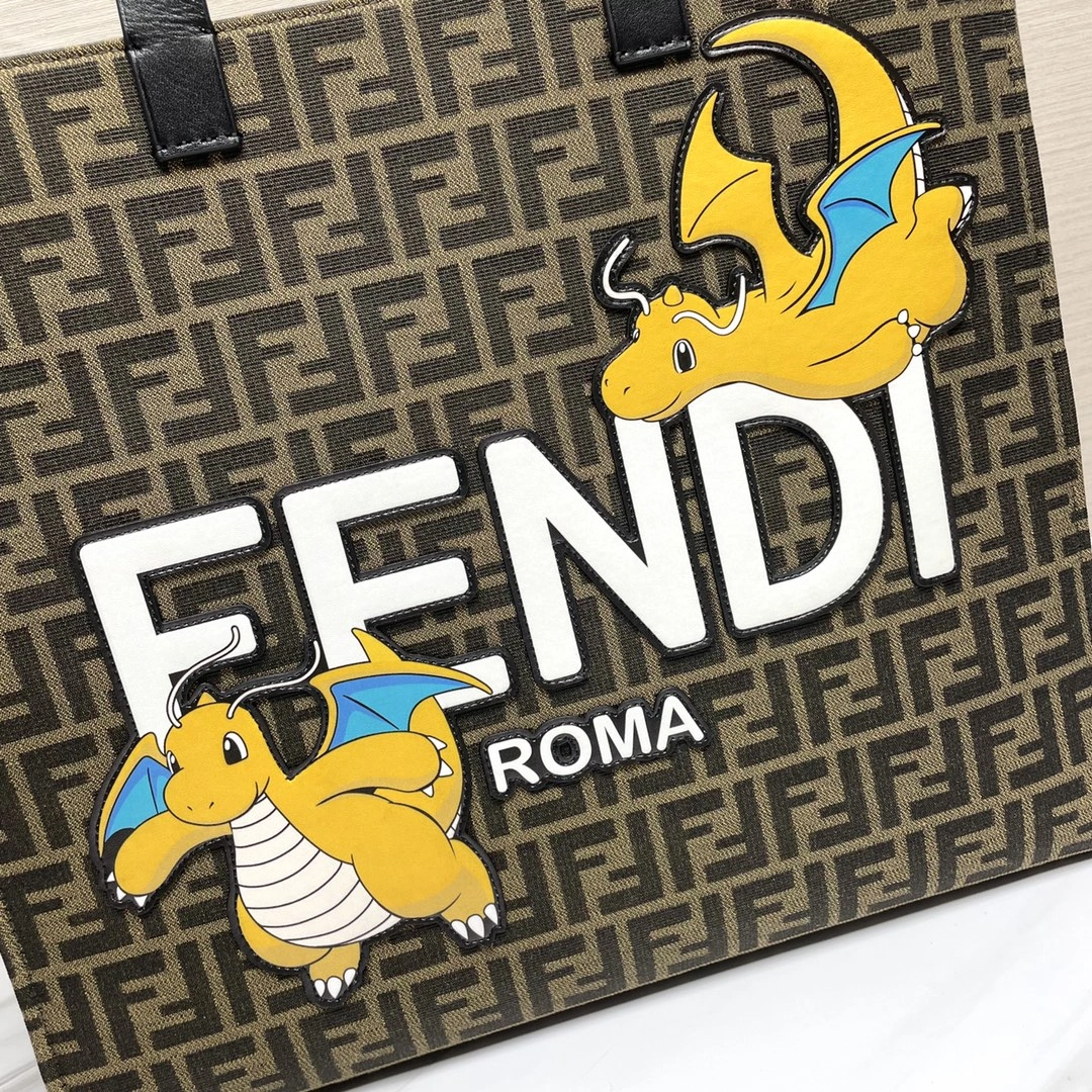 Authentic Fendi Shopping Bags