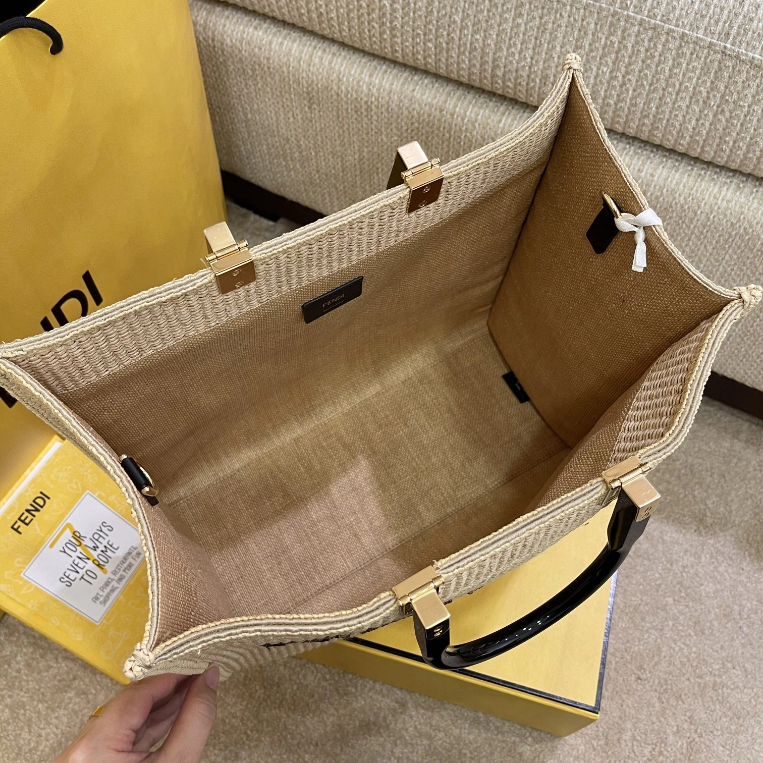 Legit Fendi Shopping Bags