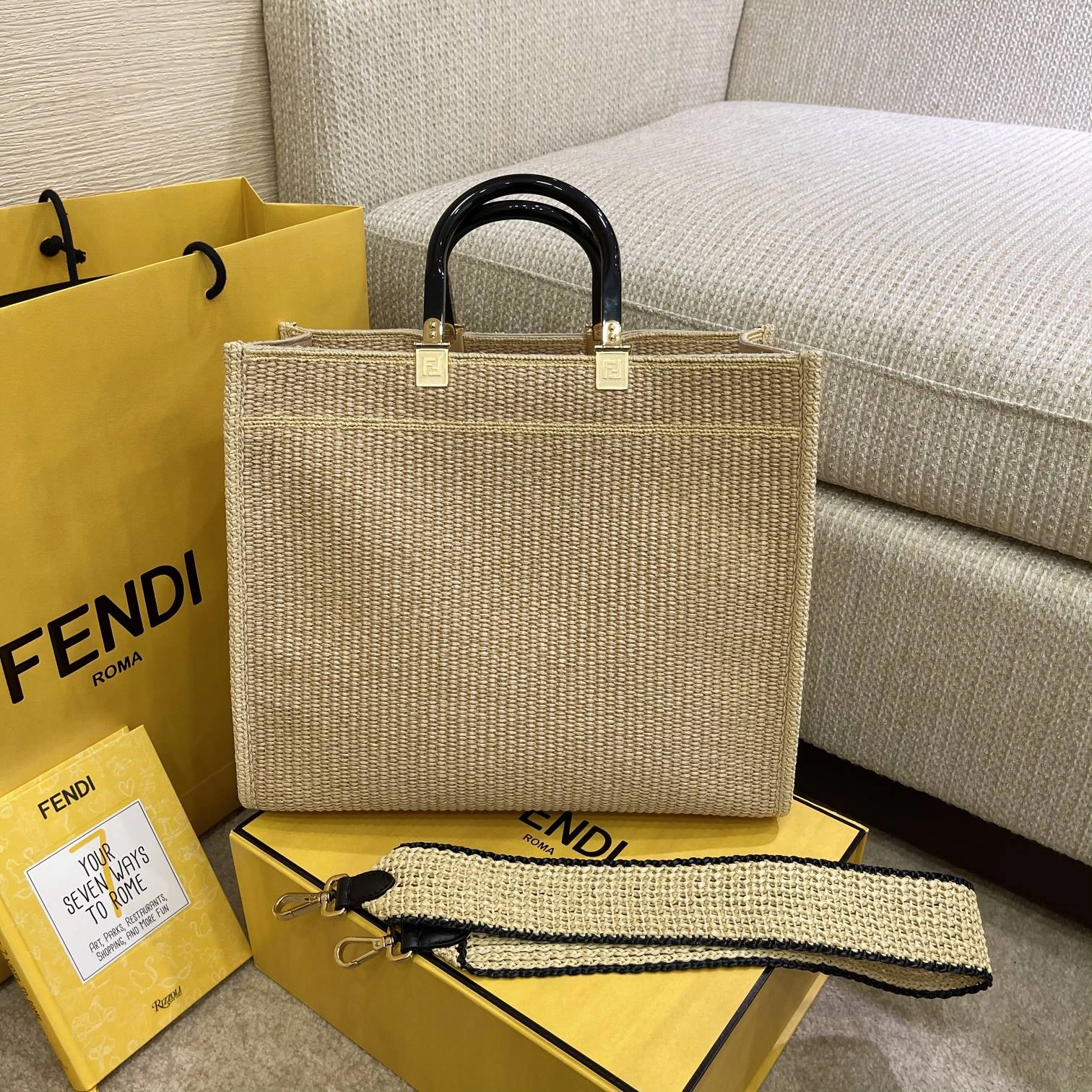 Legit Fendi Shopping Bags