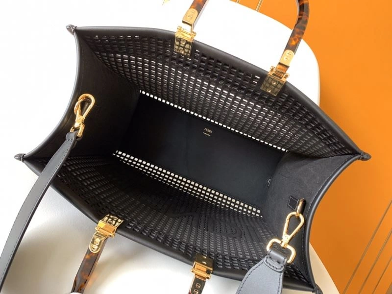 Brand-authenticated Fendi Shopping Bags