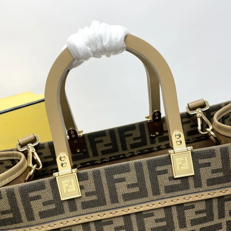 Brand-authenticated Fendi Shopping Bags