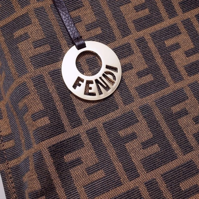 Brand-authenticated Fendi Shopping Bags