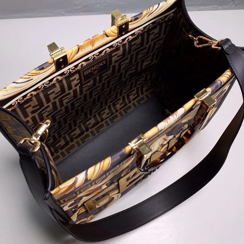 Authentic Fendi Shopping Bags