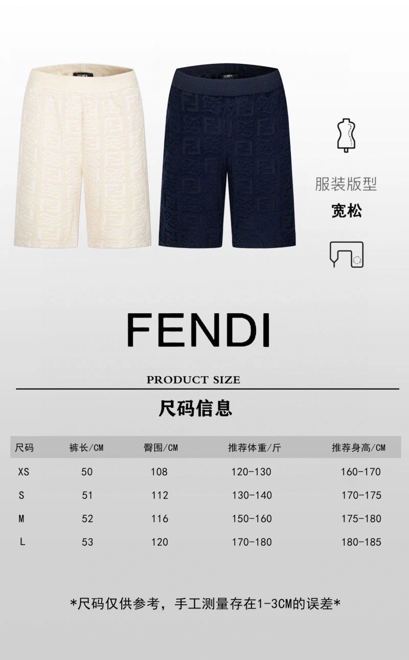 Reasonably priced Fendi Short Pants