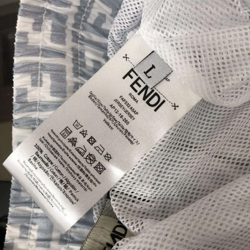 Brand-authenticated Fendi Short Pants
