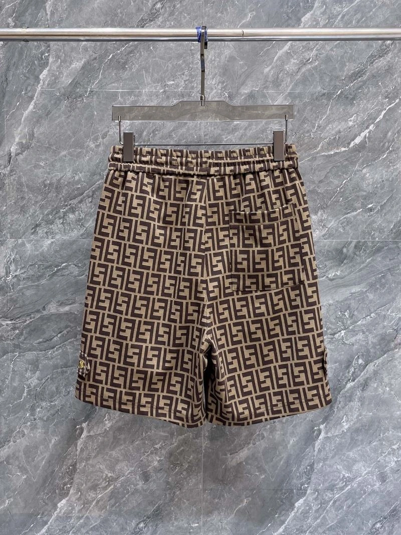 Brand-authenticated Fendi Short Pants