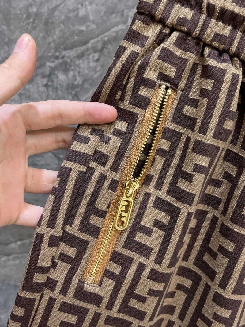 Brand-authenticated Fendi Short Pants