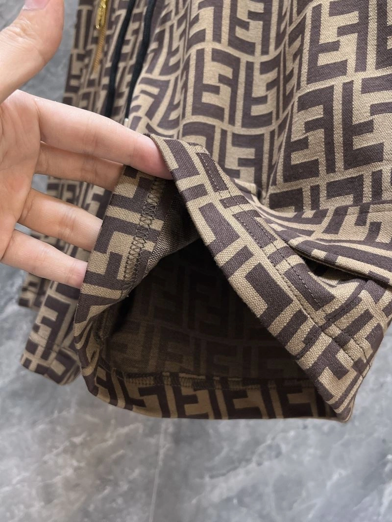 Brand-authenticated Fendi Short Pants