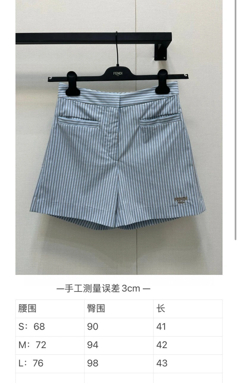 High accuracy Fendi Short Pants