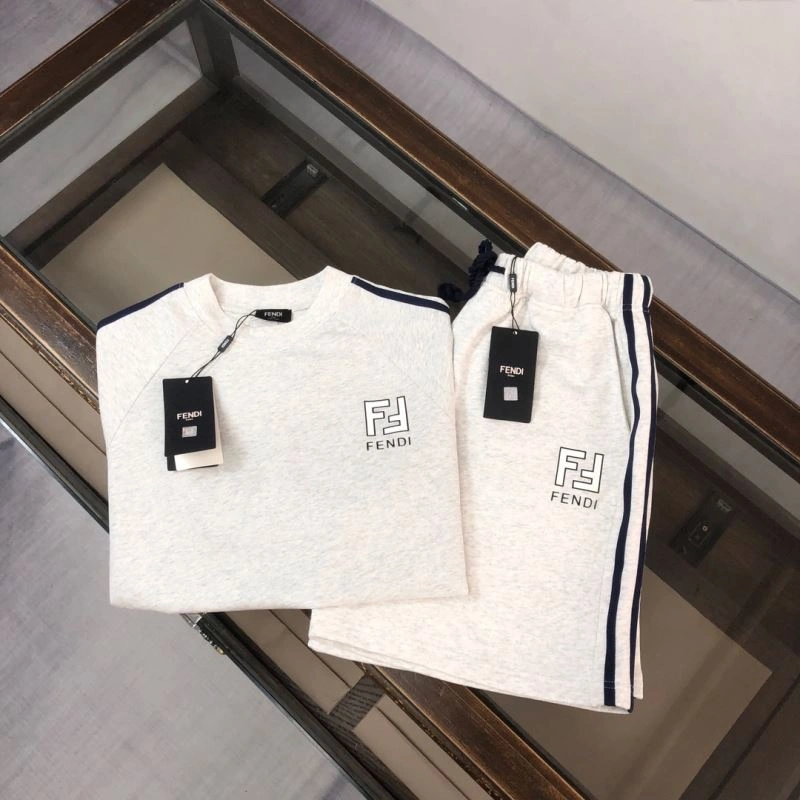 Brand-authenticated Fendi Short Suits