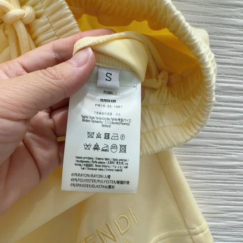 Brand-authenticated Fendi Short Suits