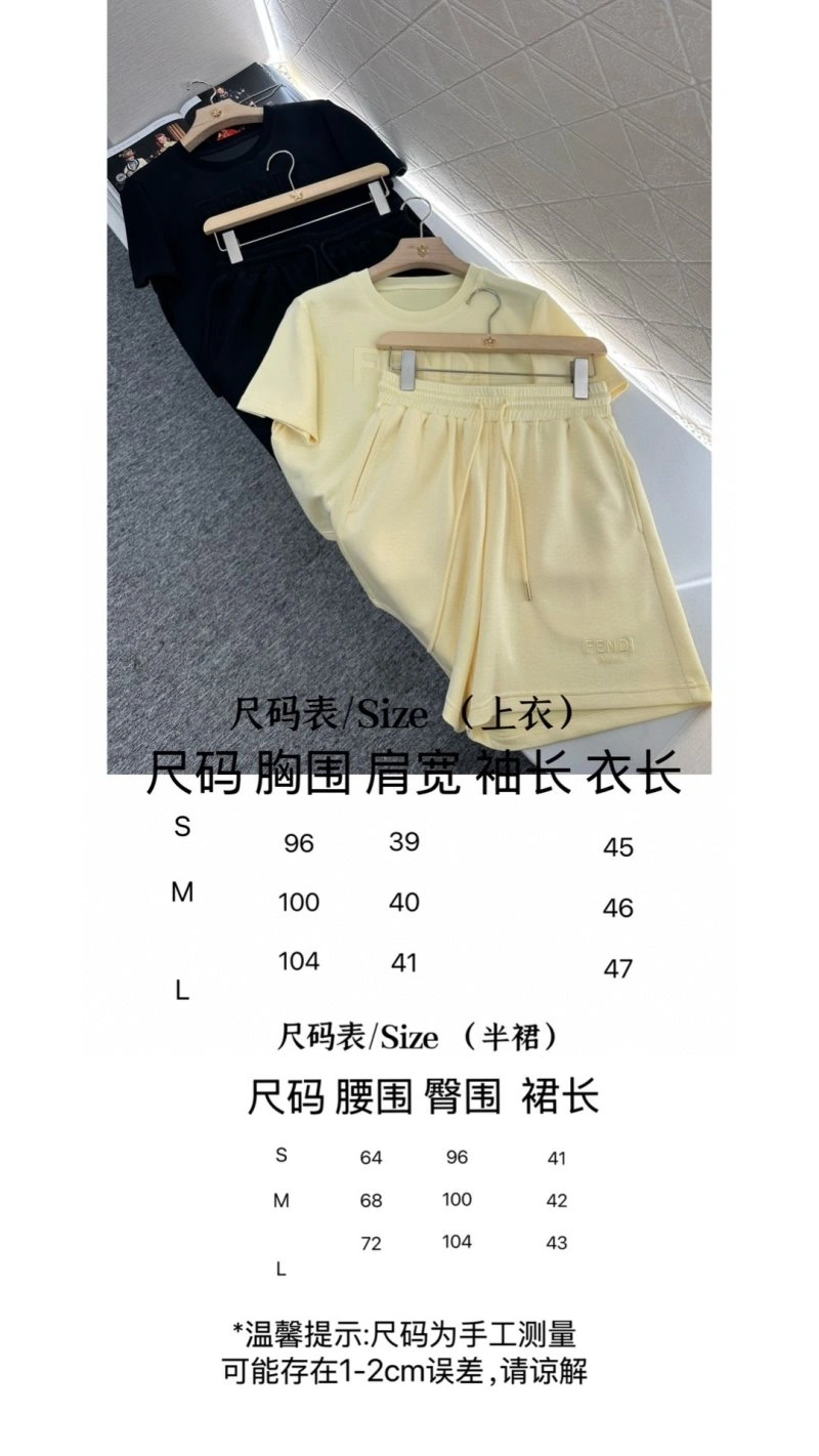 Factory-made Fendi Short Suits