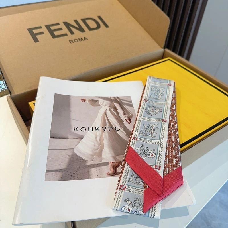 Brand-authenticated Fendi Silk
